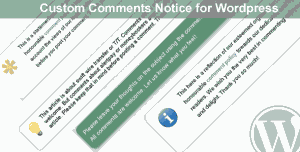 Comment Form Message WordPress plugin | Abdussamad.com
